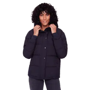 ALPINE NORTH Quilted Puffer Jacket - Black