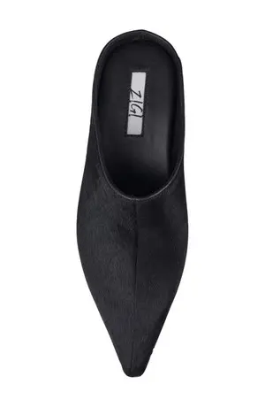 ZIGI Faustina Pointed Toe Platform Mule - Blklt