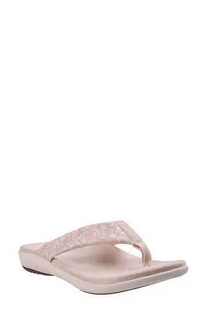 REVITALIGN Euphoria Flip Flop - Beige