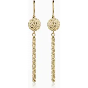 ORADINA 14k Naples Drop Earrings