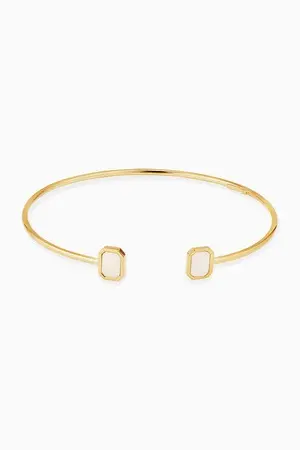 ORADINA 14k Mother Of Pearl Horizons Cuff