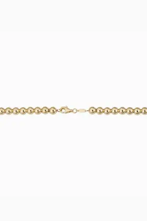 ORADINA 14k Ball Chain Bracelet