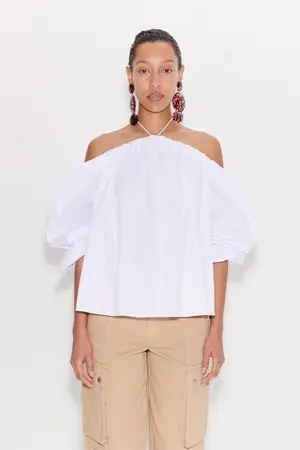 SIMONMILLER Oleander Poplin Top