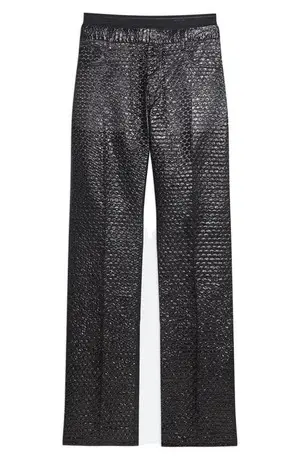Helmut Lang Worker Bubble Pack Straight Leg Pants