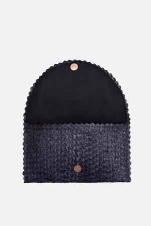 JELAVU Coco Clutch Bag - Black
