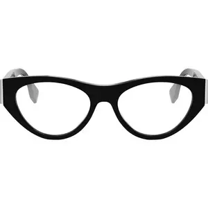 Fendi First Cat Eye Optical Glasses - Shiny Black
