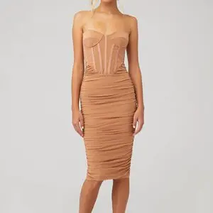 Bardot Lithium Mesh Midi Dress