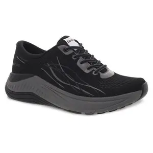 Dansko Women's Pace Mesh Walking Shoes - Medium Width In Black/grey - Black/grey
