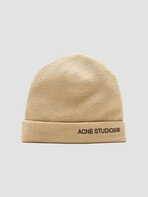 Acne Studios Kinau Wool Beanie - Shell Beige