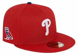 OVO X Mlb Philadelphia Phillies New Era Cap - Red