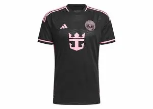 Adidas Inter Miami Cf 23/24 Messi Away Authentic Jersey - Black