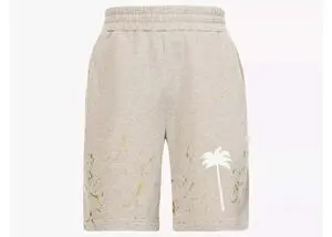 Palm Angels Logo Paintsplatter Shorts