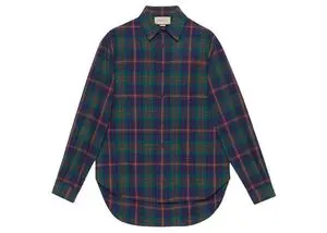 Gucci Check Pattern Shirt