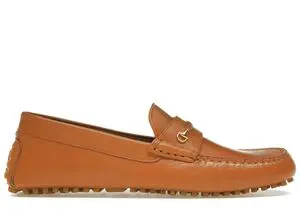 Gucci Horsebit Driver Loafers - Brown