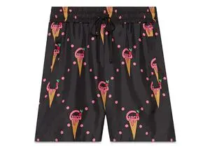 Gucci Printed Shorts - Black