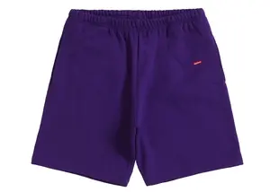 Supreme Small Box Sweatshort - Purple