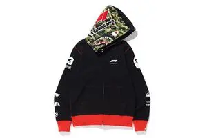 A BATHING APE X F1 Shark Full Zip Hoodie