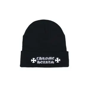 Chrome Hearts Logo Beanie - Black