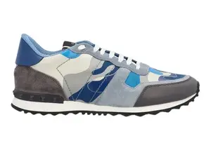 Valentino Garavani Garavani Rockrunner Sneakers - Blue/grey