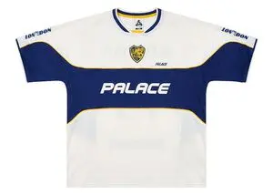 PALACE Palamat Jersey - White/navy Blue
