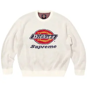 Supreme X Dickies Sweater - White