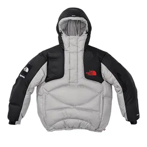 Supreme X The North Face 800-fill Half Zip Hooded Pullover - Grey