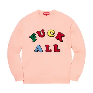 Supreme X Jamie Reid Sweater - Pink