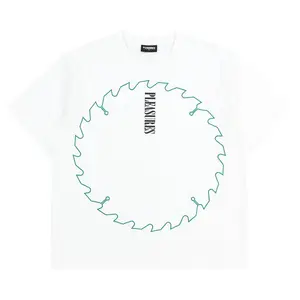 PLEASURES Saw Heavyweight T-shirt - White