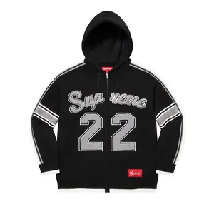 Supreme Sport Zip Up Hooded Sweater - Black