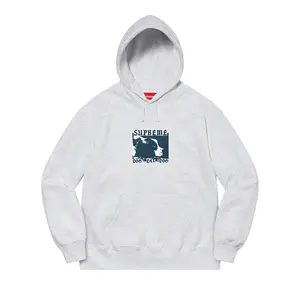 Supreme Dog Eat Dog Hooded Sweatshirt - Grey