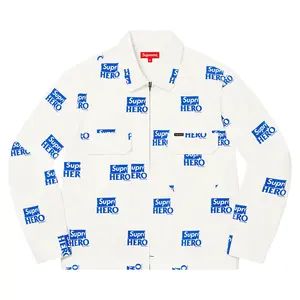 Supreme X Antihero Work Jacket - White