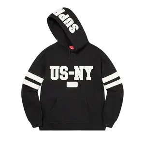 Supreme Supreme US-NY Hooded Sweatshirt Black
