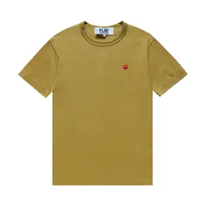 Play Comme Des Garcon Small Heart Tee - Green