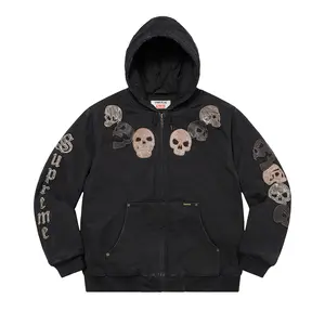 Supreme X The Great China Wall Hooded Work Jacket - Black
