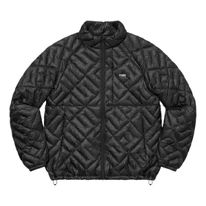 Supreme Spellout Quilted Lightweight Down Jacket - Black