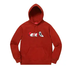 Supreme Cat In The Hat Hooded Sweatshirt - Orange