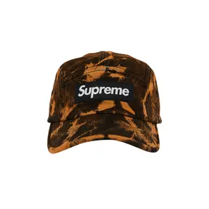 Supreme Denim Camp Cap - Orange