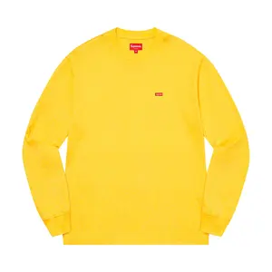 Supreme Small Box Long-sleeve Tee - Yellow
