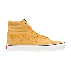 VANS Sk8-hi Hairy Suede Sneakers - Yellow