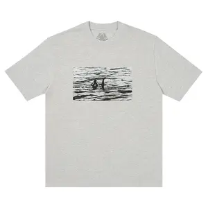 PALACE Nessie T-shirt Marl - Grey