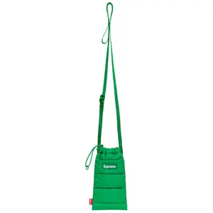 Supreme Puffer Neck Pouch - Green
