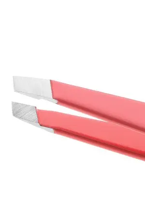 TWEEZERMAN Geranium Mini Slant Tweezer - Pink