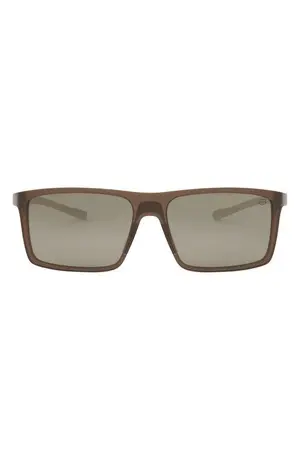 Tag Heuer Bolide Rectangular Sunglasses - Matte Dark Brown/brown