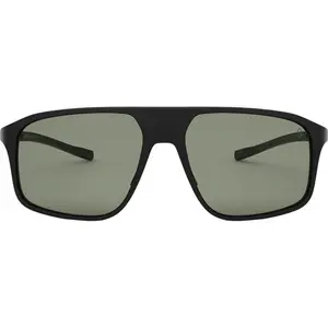 Tag Heuer 59mm Bolide Sunglasses - Matte Black/green Polarized