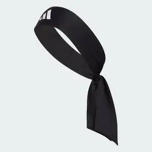 Adidas Alphaskin Tie Headband - Black / White