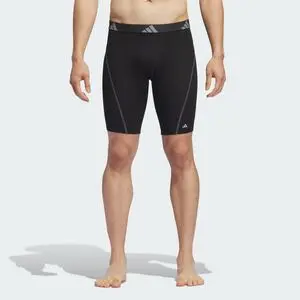 Adidas Performance Mesh Graphic Long Boxer Briefs 3-pack - Black / Onix / Black