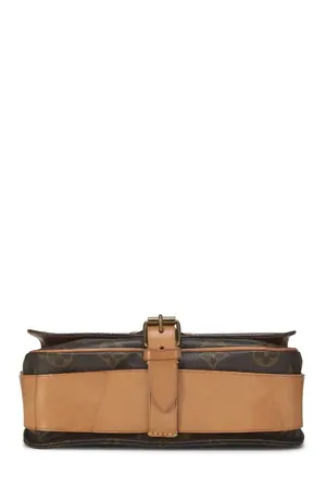 LOUIS VUITTON Monogram Canvas Cartouchiere Bag - Brown