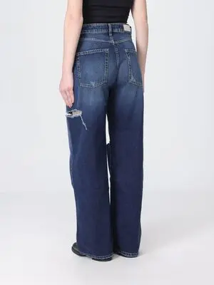 ICON DENIM LOS ANGELES Wide Leg Jeans - Navy