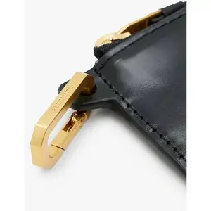 ALLSAINTS Remy Logo-debossed Square Leather Wallet - Black