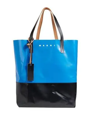 Marni Two-tone Shopper Bag - Blue